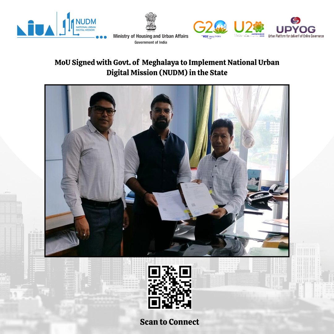 MoHUA signed with govt. - NUDM